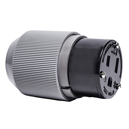 6709N Eaton Conn 50A 250V 2P3W Autogrip STR Gy