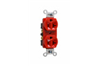 CRB5362RED CRB5362-RED Legrand-Pass & Seymour 20A 125V Construct Duplex ...