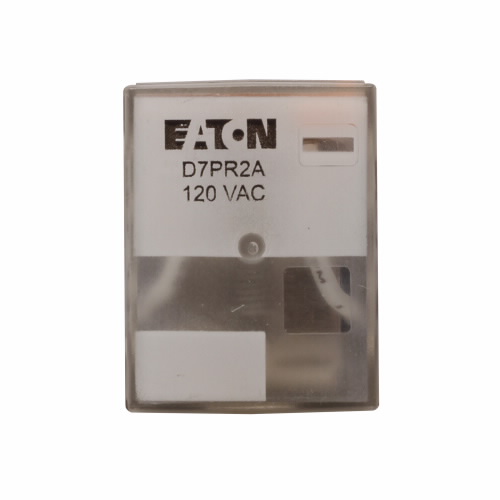 D7PR2A Eaton DPDT Relay 120VAC Coil